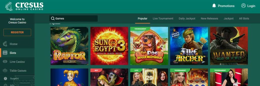 Cresus Casino Avis 2025 |🪙 300 € de Bonus + 10 Free Spins